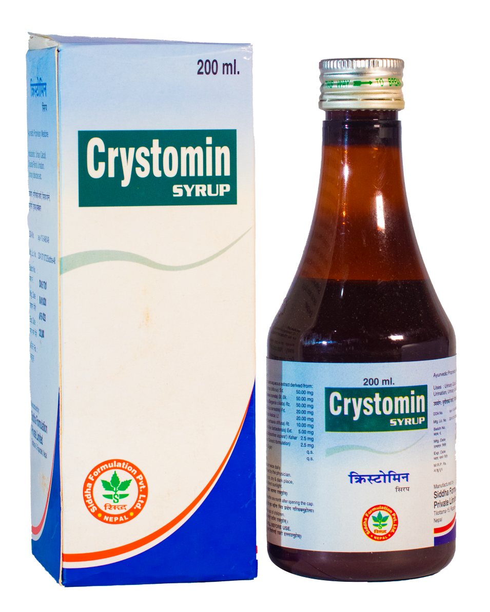 Crystomin Syrup - Siddha Formulation Pvt.Ltd